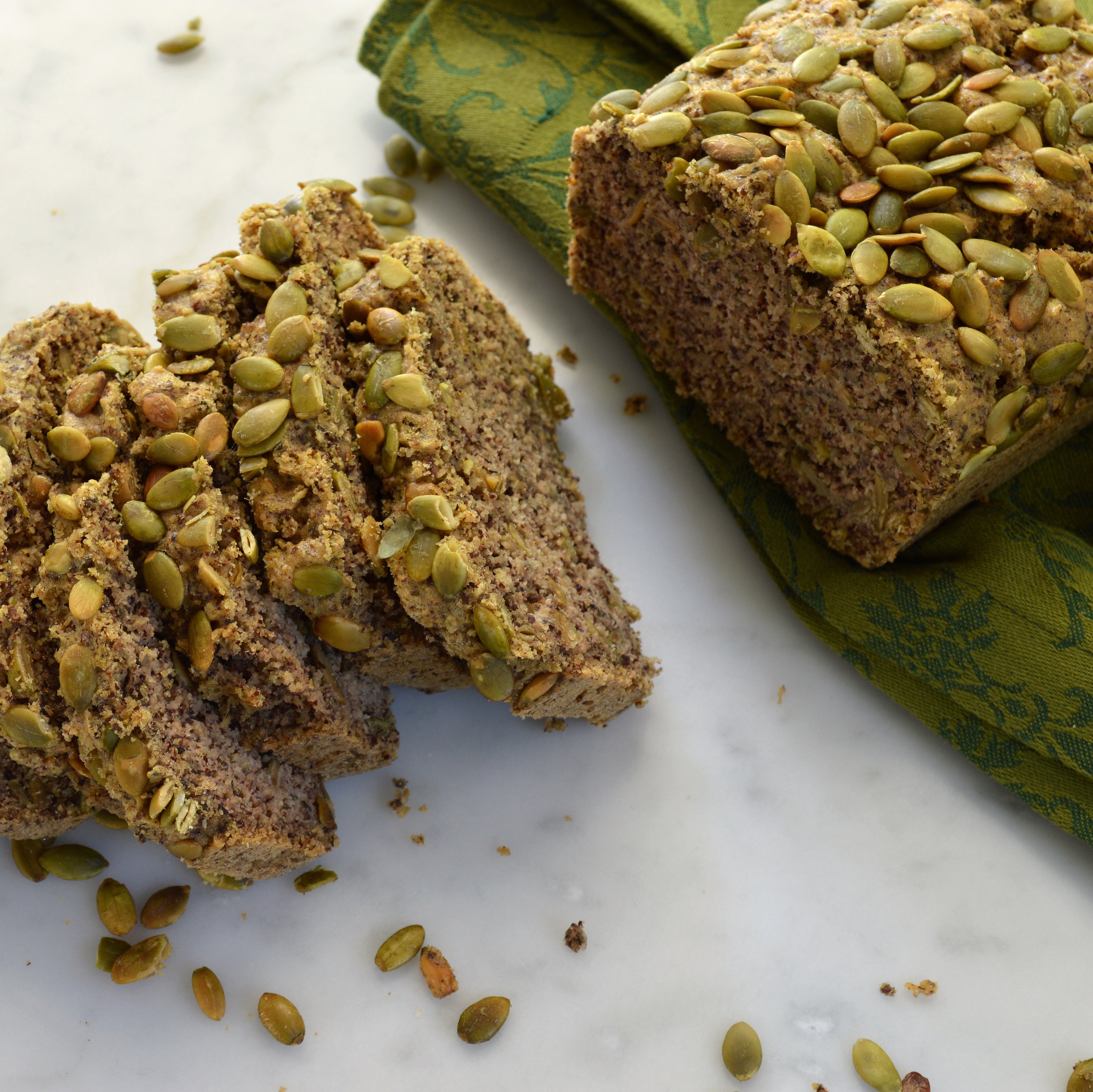 Paleo Almond Bread with Pumpkin Seeds – Pamela's Products