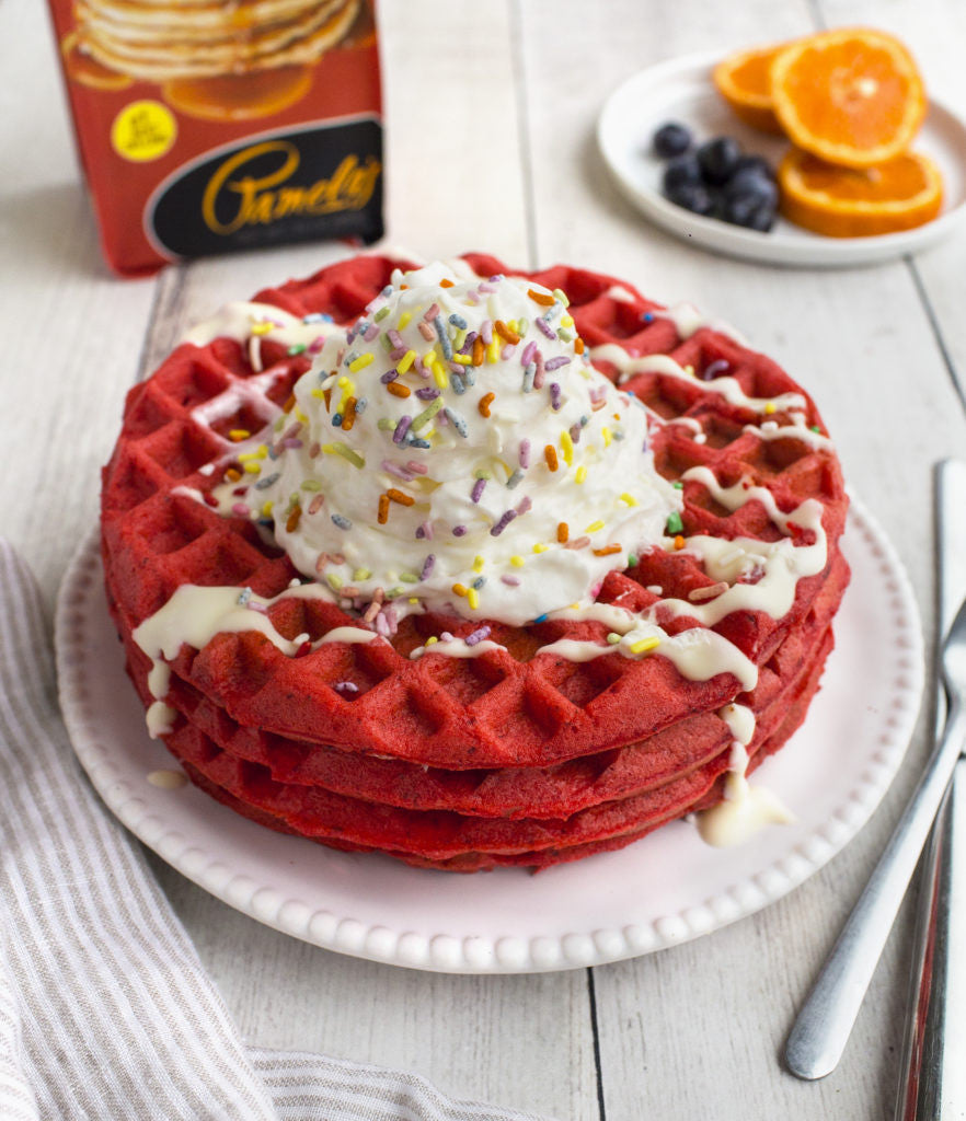 Red Velvet Waffles – Pamela's Products