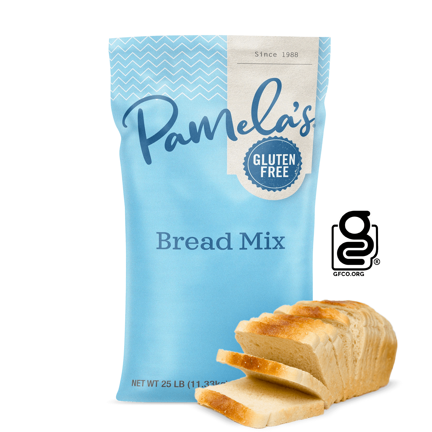 Bread & Flour Blend, 25 LB – Pamela's Products