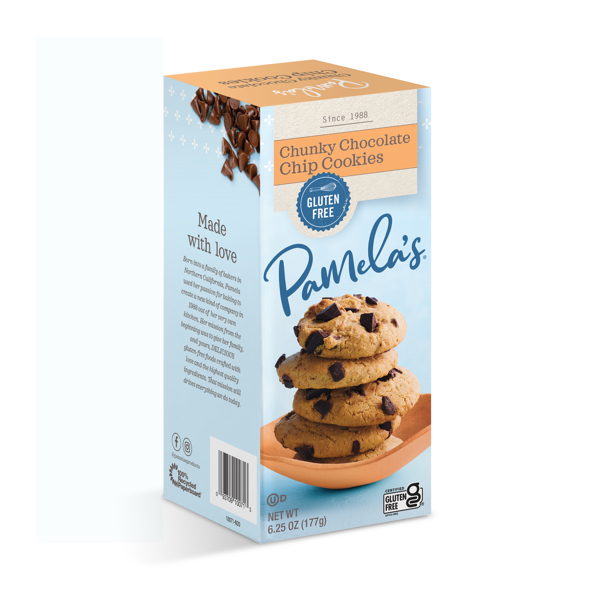 Gluten-Free Chunky Chocolate Chip Cookies – Pamela's Products